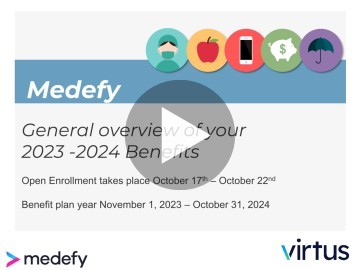 Medefy 2023-2024 Open Enrollment Benefits Presentation