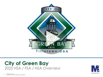 HRA FSA HSA - City of Green Bay 2025