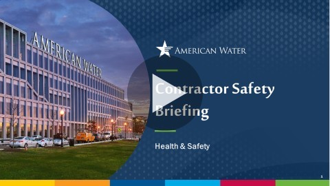 AW Contractor Safety Briefing video
