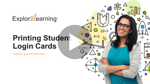 Printing Student Login Cards