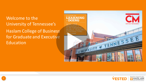 Creating a Vested Agreement Course Introduction (2020)