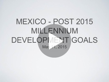 Mexico Post-2015 MDG
