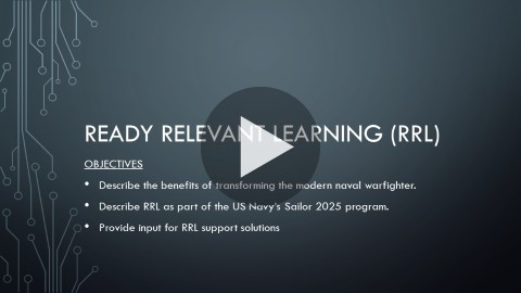 Ready Relevant Learning (RRL)