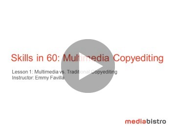Multimedia Copyediting - Preview - Emmy Favilla